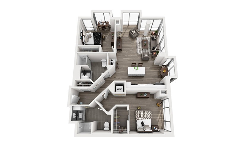 Apartments at Ink Block Boston