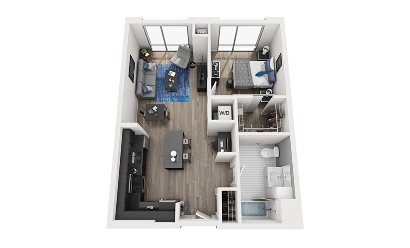 Apartments at Ink Block Boston