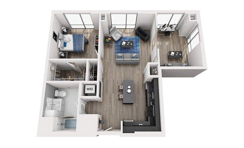 Apartments at Ink Block Boston